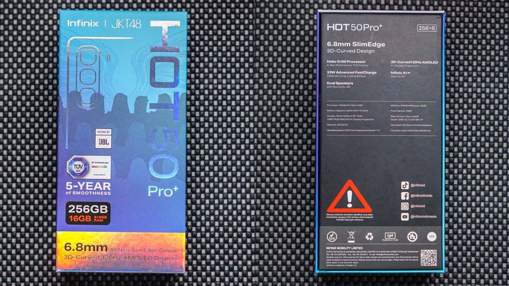 Unboxing dan Hands-on Infinix Note 50 Pro Plus, Paket Aksesori Lengkap ...