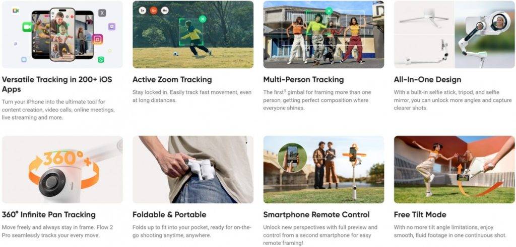 Insta 360 Perkenalkan Flow 2 Pro, Gimbal Smartphone dengan AI ...