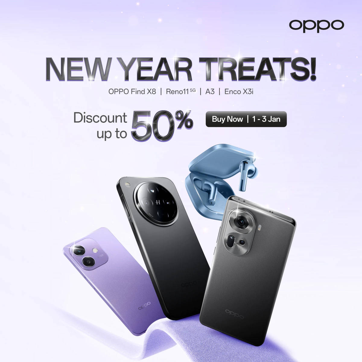 Daftar Diskon HP Awal 2025, Ada iPhone, Samsung, Oppo, Realme, hingga ...