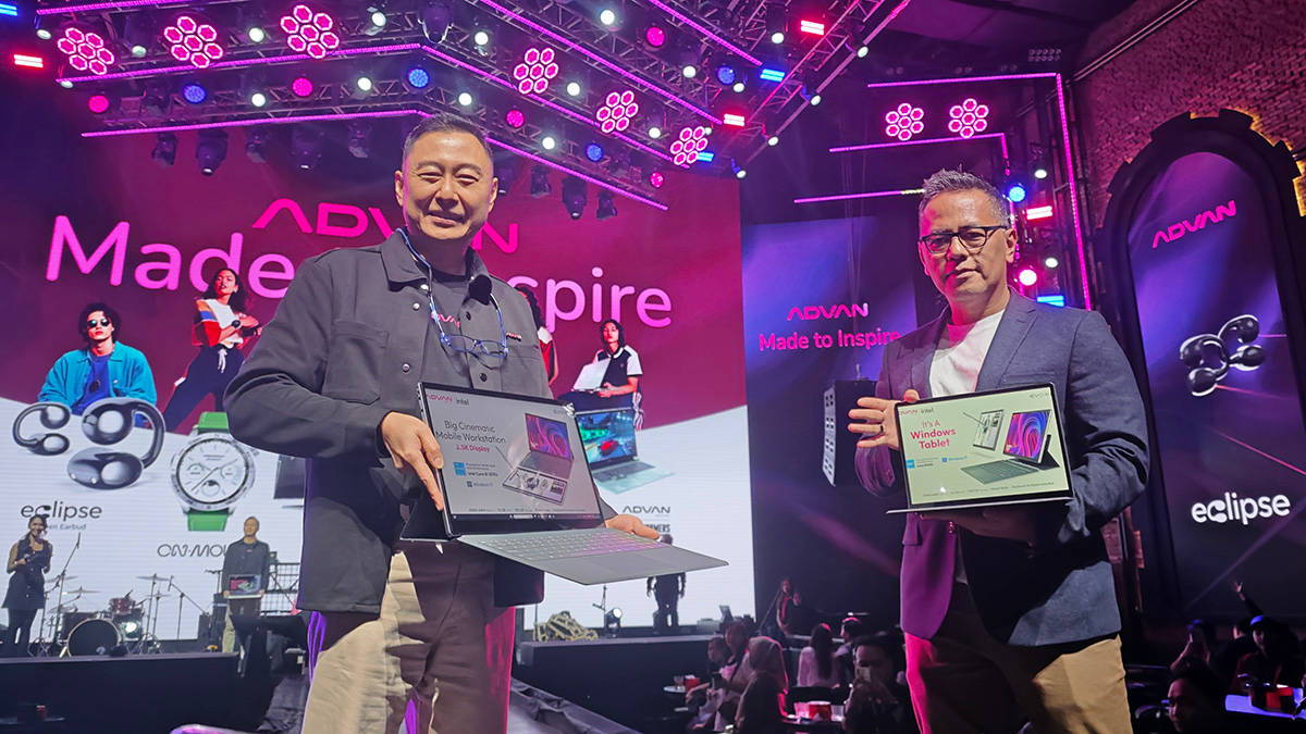 Advan Luncurkan Evo-X, Duo Laptop Windows 2-in-1 yang Bisa Berubah Jadi ...