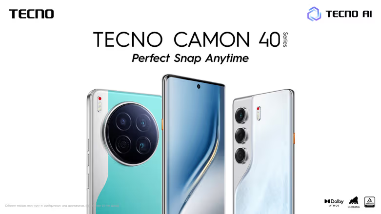 HP Tecno Camon 40, Camon 40 Pro, Camon 40 Pro 5G, dan Camon 40 Premier 5G Resmi Meluncur ...