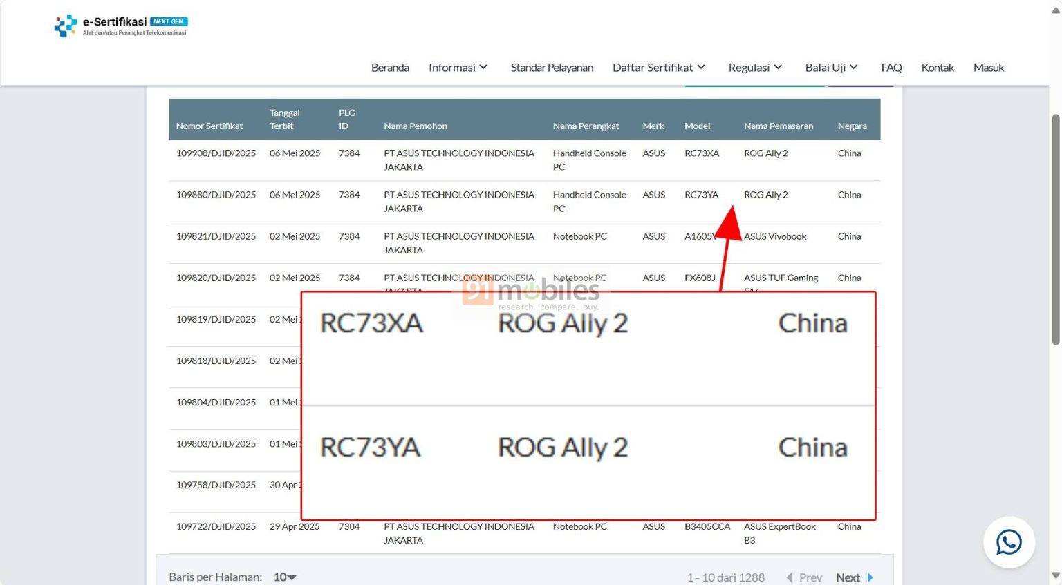 Asus ROG Ally 2 Diduga Segera Rilis di Indonesia, Dapat Sertifikat ...