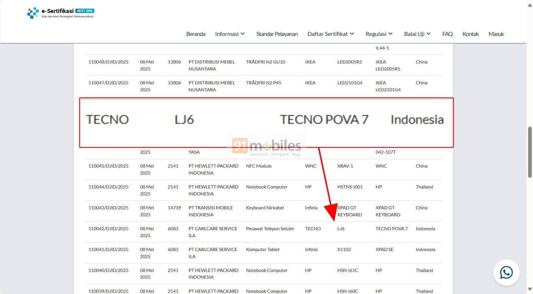 Tecno Pova 7 Muncul di SDPPI Postel, Pertanda Segera Rilis di RI ...