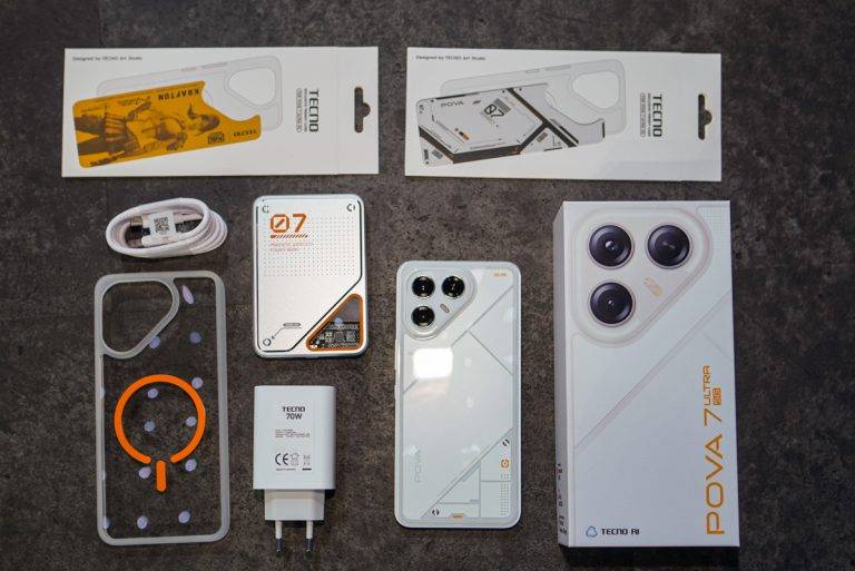 Unboxing dan Hands-on Tecno Pova 7 Ultra 5G, Dapat Powerbank Wireless ...
