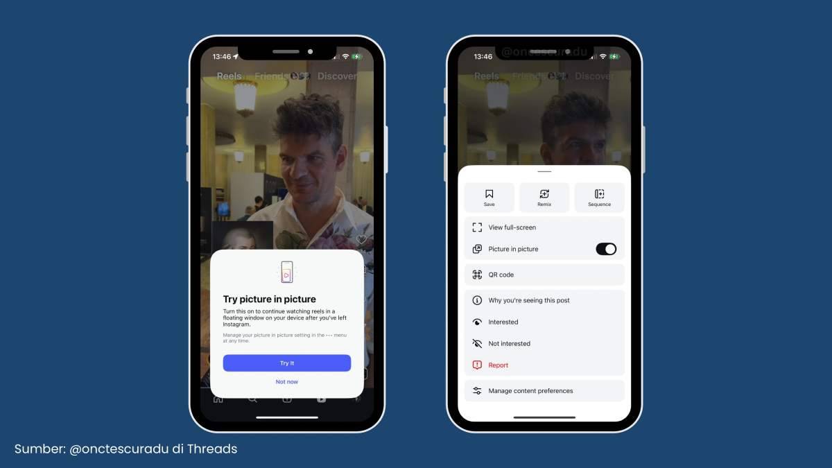 Instagram Reels Bakal Bisa Ditonton Picture in Picture Seperti YouTube ...