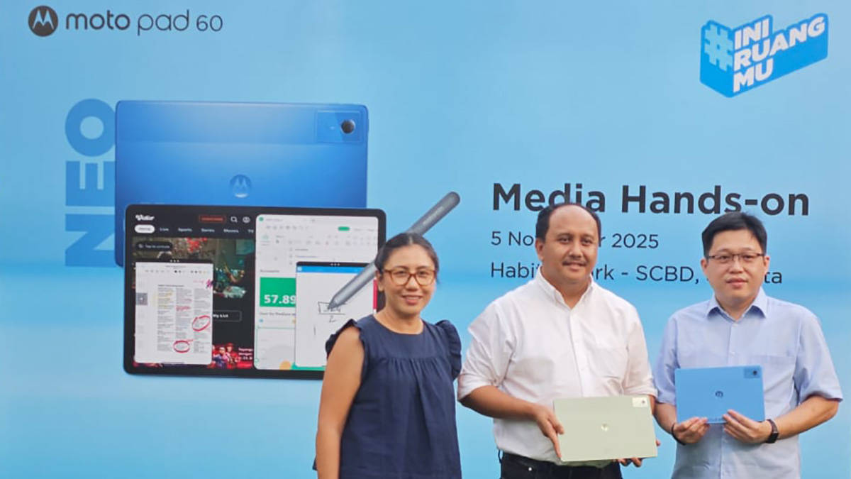Tablet Motorola Moto Pad 60 Neo Masuk Indonesia, Harga Rp 2 Jutaan ...