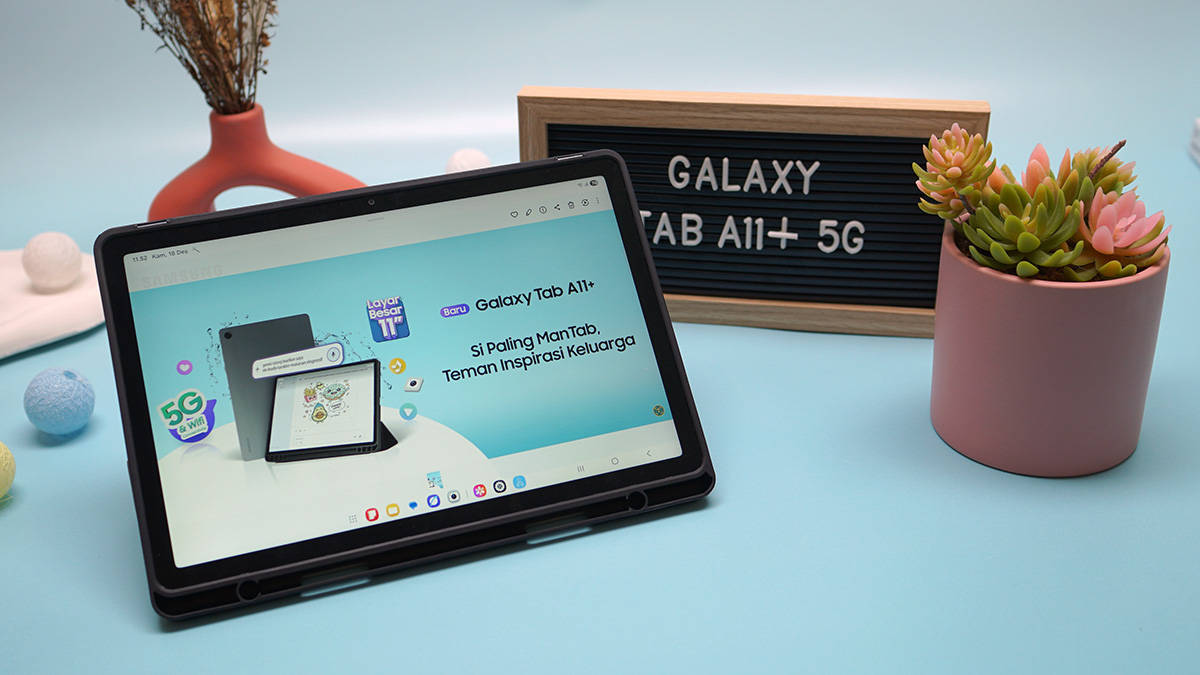 Samsung Galaxy Tab A11 Plus Versi 5G Masuk Indonesia, Ini Spesifikasi ...