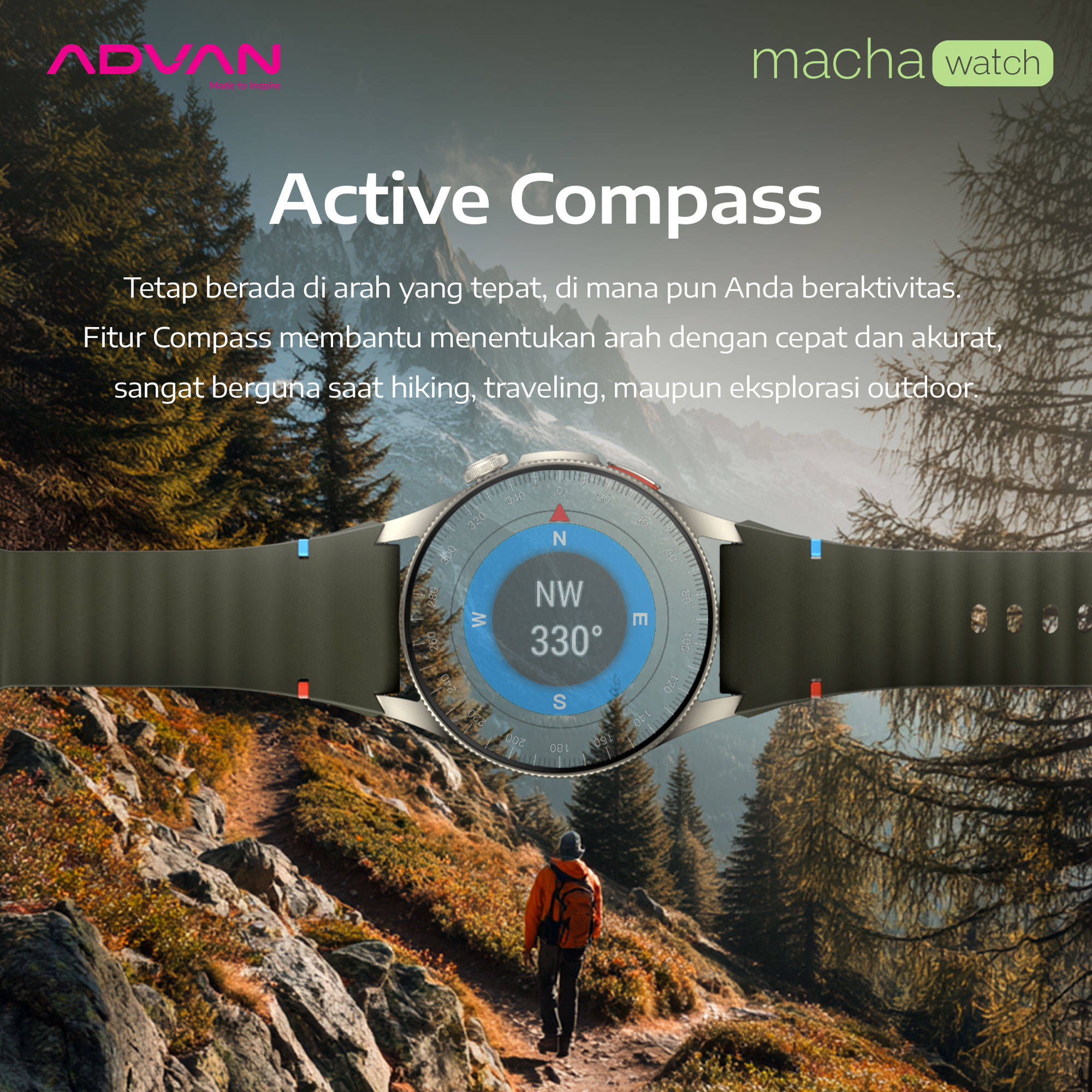 Advan Matcha Watch Dirilis di Indonesia, Harga Rp 600 Ribuan ...