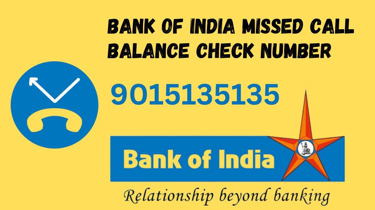 Bank of India balance check कैसे करें ( जानें 8 तरीके)