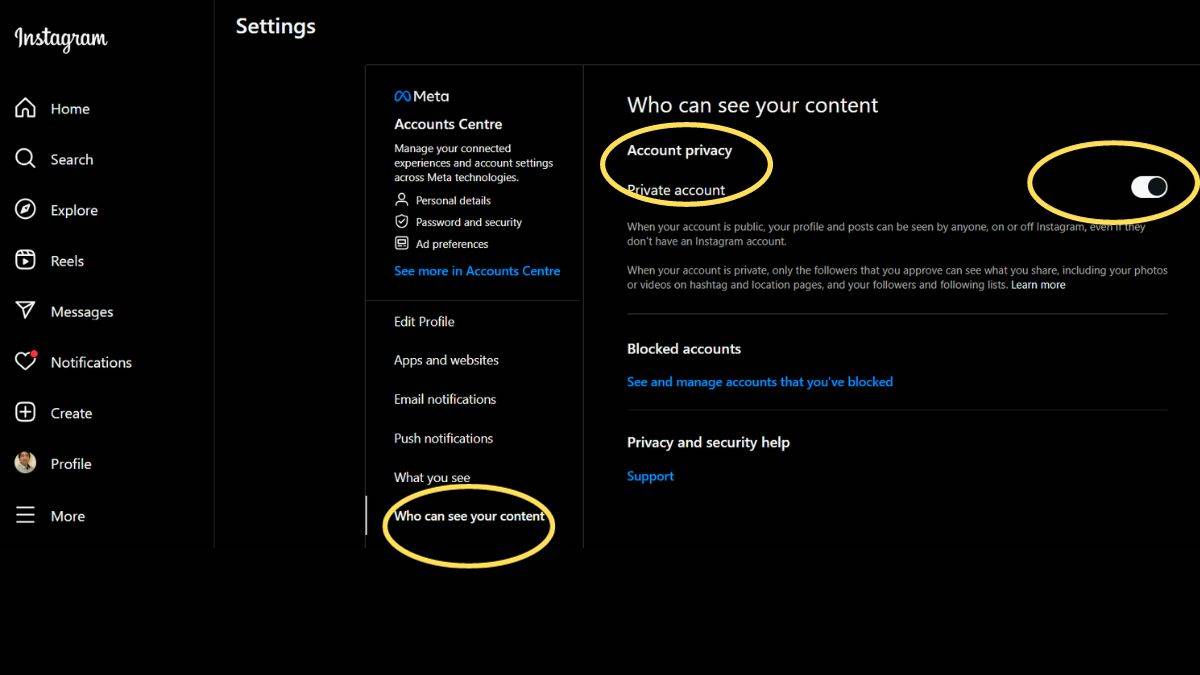 Instagram को hide कैसे करें, ऐसा करके छुपाएं