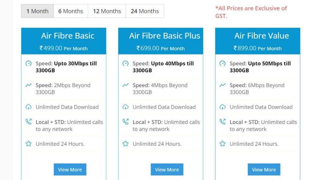 BSNL Bharat Air fiber प्लान की पूरी लिस्ट, जानें कीमत और इंस्टॉलेशन की ...