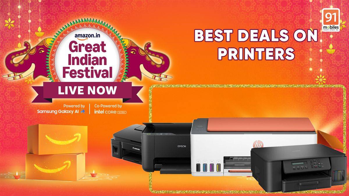 Amazon Great Indian Festival 2025: घर और ऑफिस के लिए बेस्ट प्रिंटर, सेल ...