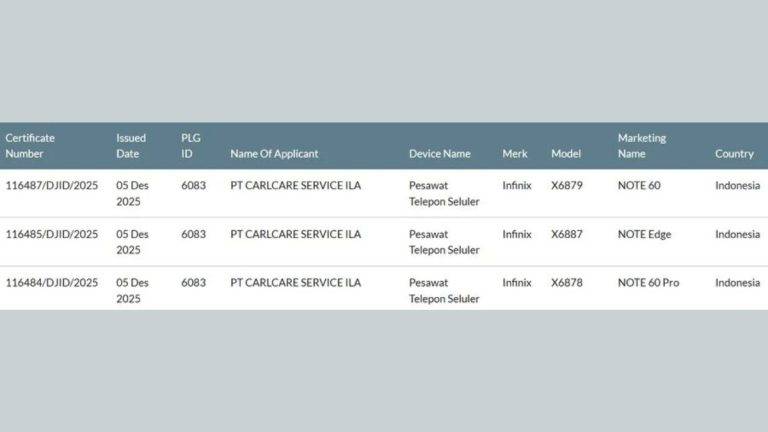 Infinix Note 60, 60 Pro, Note Edge की जानकारी सर्टिफिकेशन साइट पर आई ...