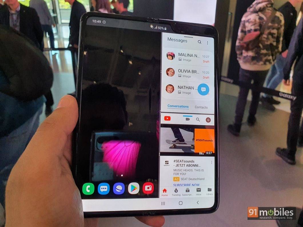 Samsung Galaxy Fold first impressions: a redesigned, reinforced attempt ...