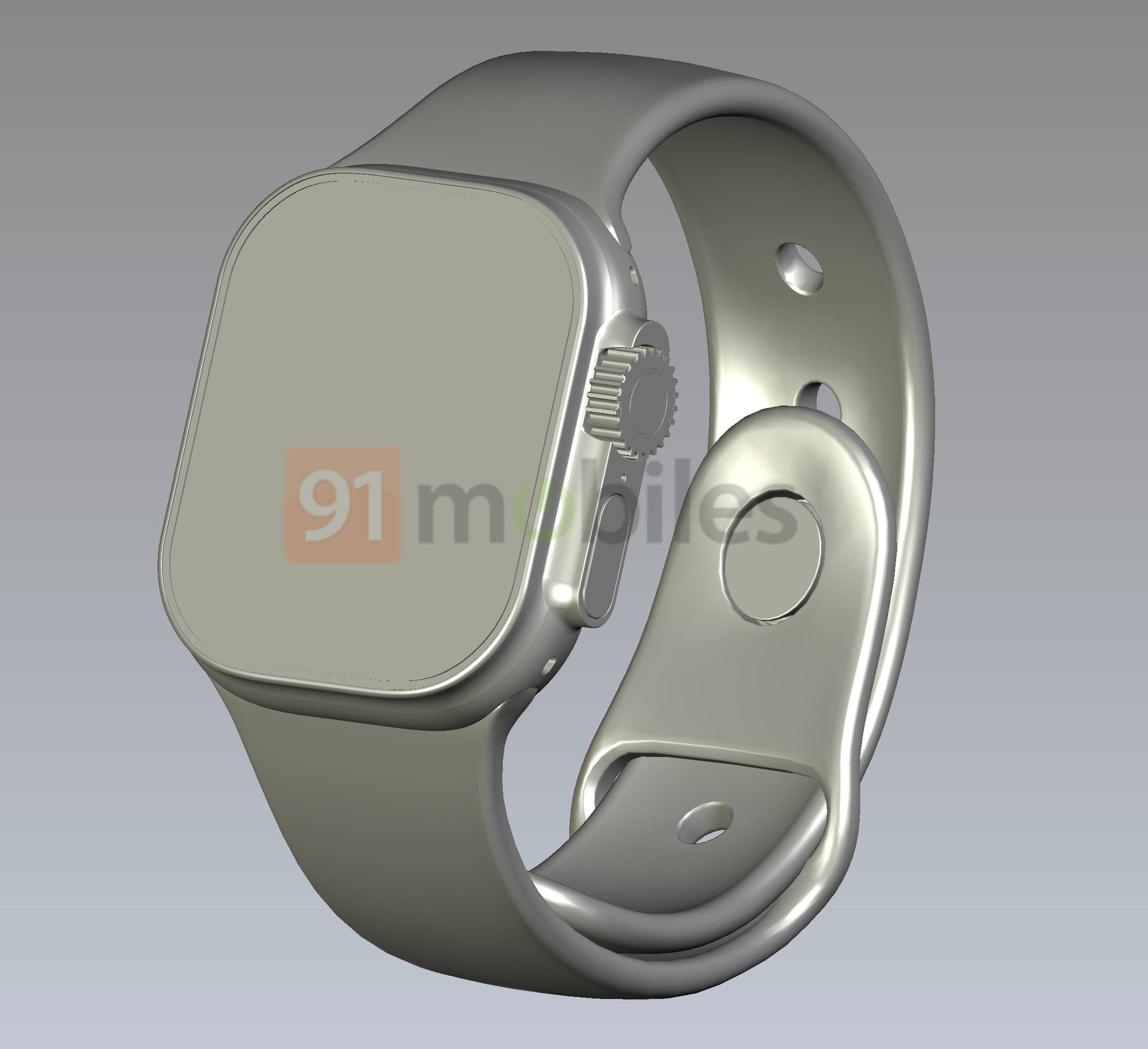 [Exclusive] Apple Watch Pro design revealed through CAD renders