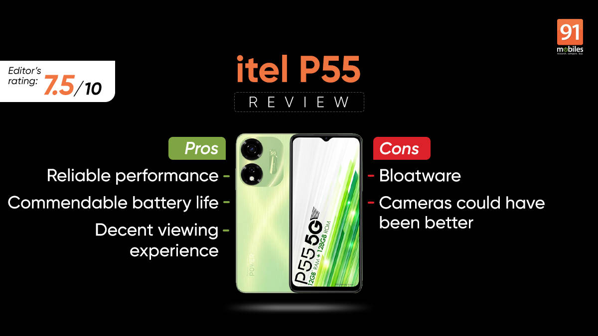Itel A70 Review - Pros and cons, Verdict | 91Mobiles