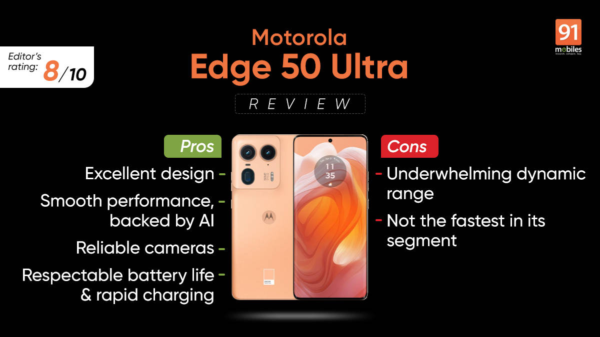 Motorola Edge 50 Ultra Review - Pros and cons, Verdict | 91Mobiles