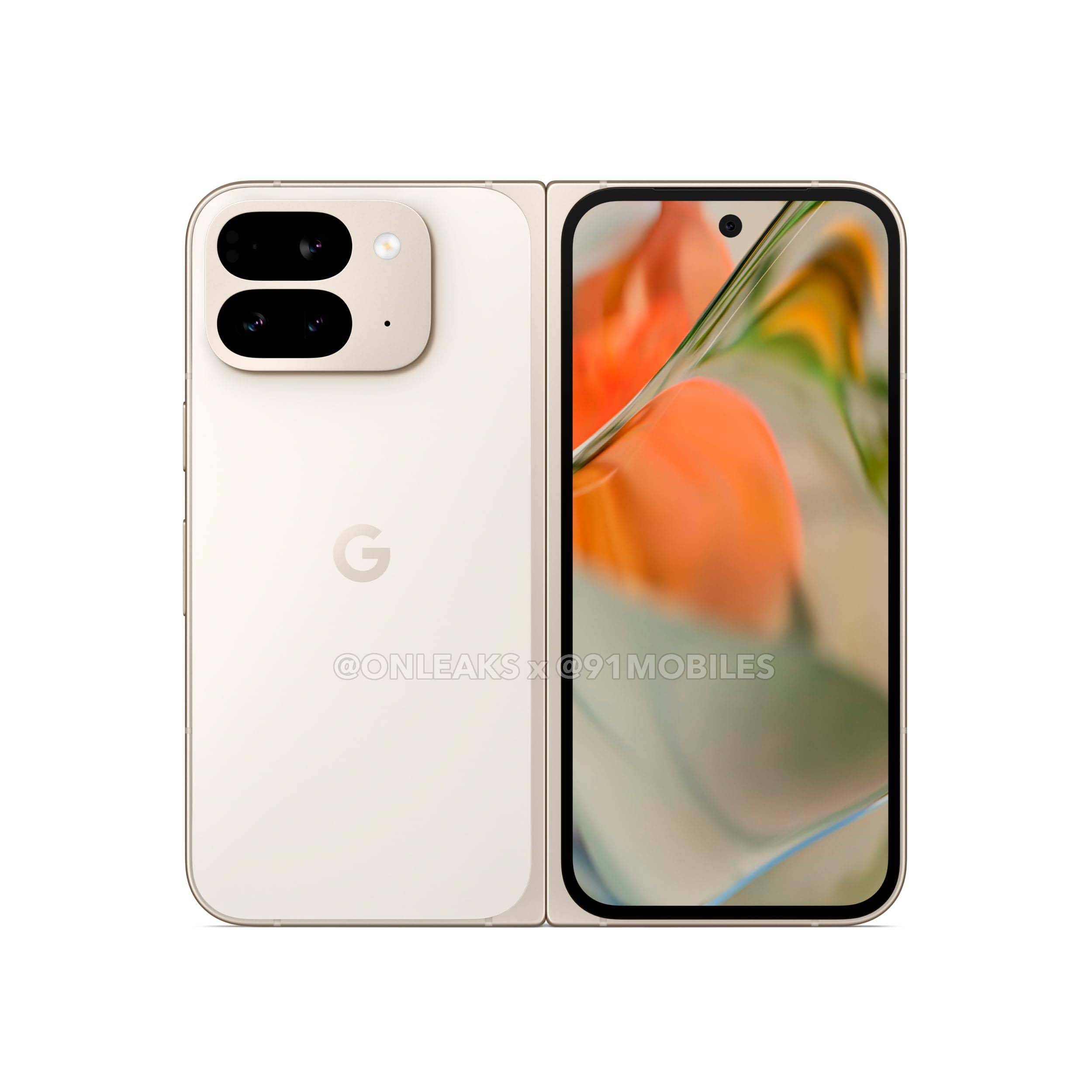 [Exclusive] Fresh Google Pixel 9 Pro Fold renders show complete design ...