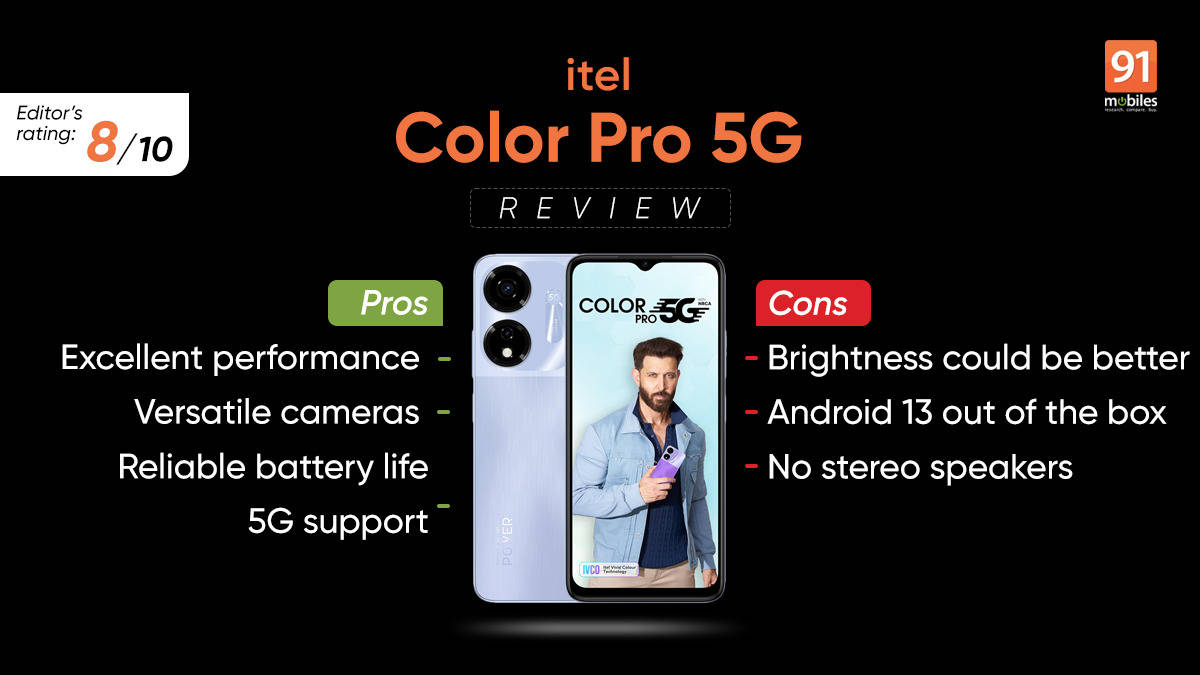 Itel A70 Review - Pros and cons, Verdict | 91Mobiles