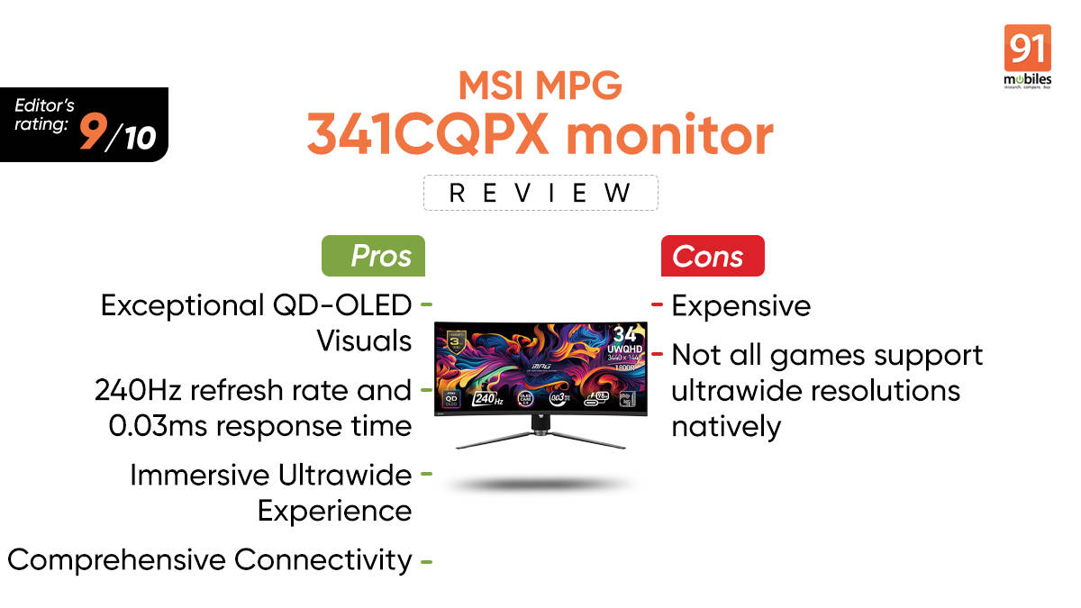 MSI MPG 341CQPX QD-OLED Review: Ultrawide, ultra-fast, ultra-awesome ...