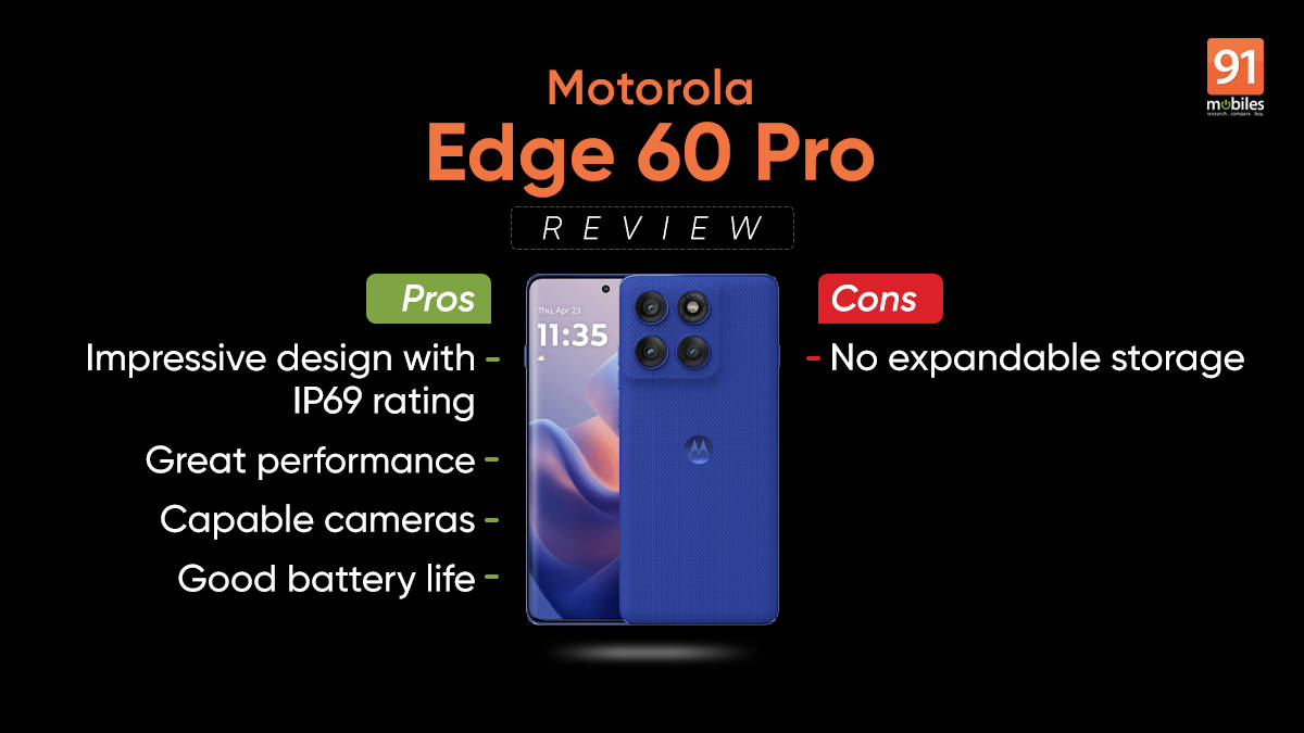 Motorola Razr 60 Ultra Review - Pros and cons, Verdict | 91Mobiles