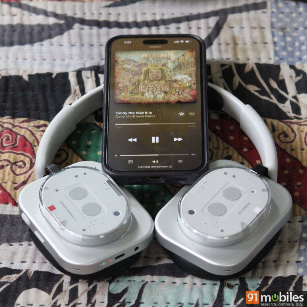 Nothing Headphone (1) review: nothing quite like them | 91mobiles.com