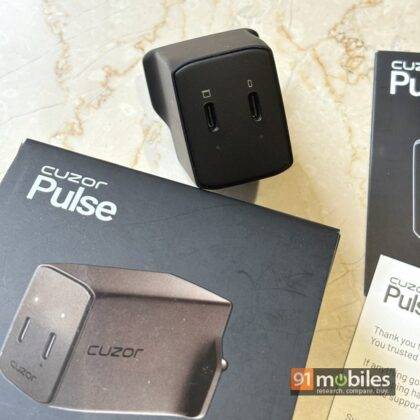 Cuzor Pulse 70W GaN Charger review: more power to you | 91mobiles.com
