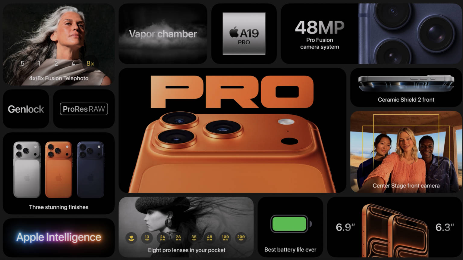 iPhone 17 Pro and Pro Max debut bold new design, fresh Orange colour ...