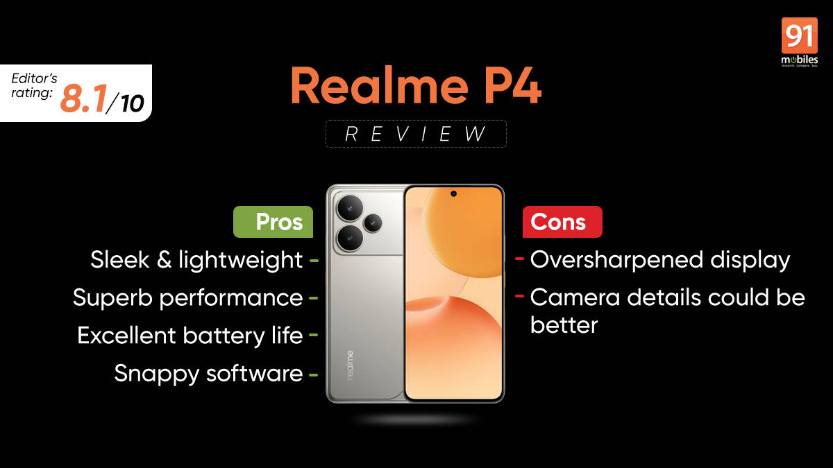 realme P4 Review - Pros and cons, Verdict | 91Mobiles