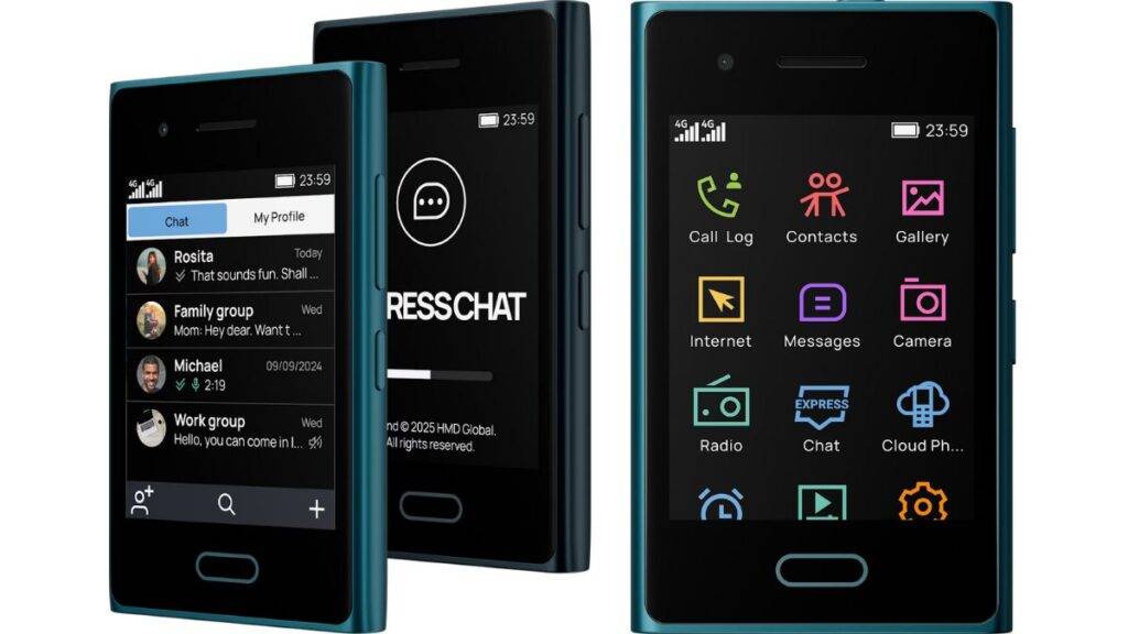 HMD Touch 4G hybrid feature phone with a touchscreen launched in India