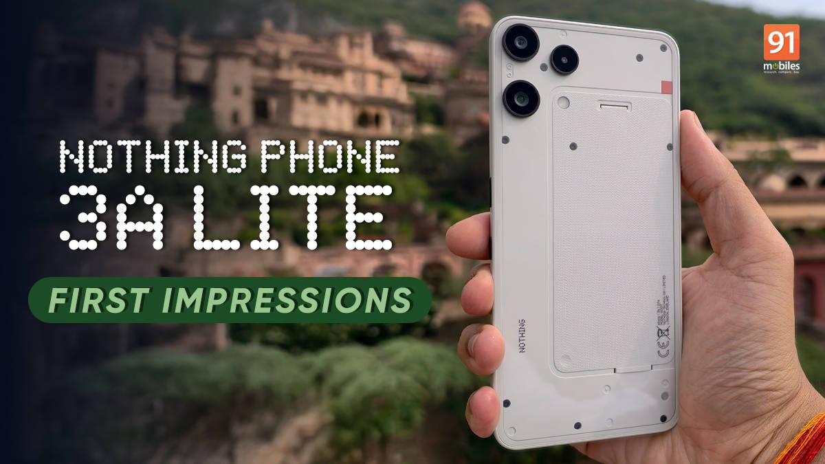 Nothing Phone (3a) Lite first impressions: a Nothing made for everyone ...