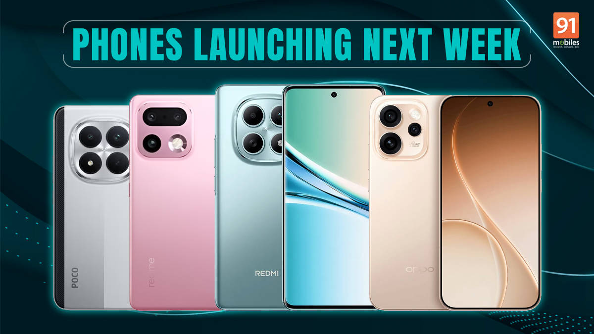 Smartphones launching in India next week: Redmi Note 15, Realme 16 Pro ...