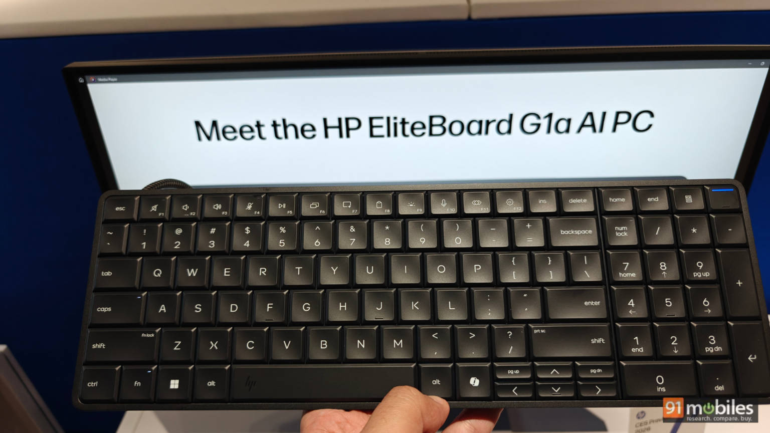 HP at CES 2026: going back to the basics | 91mobiles.com