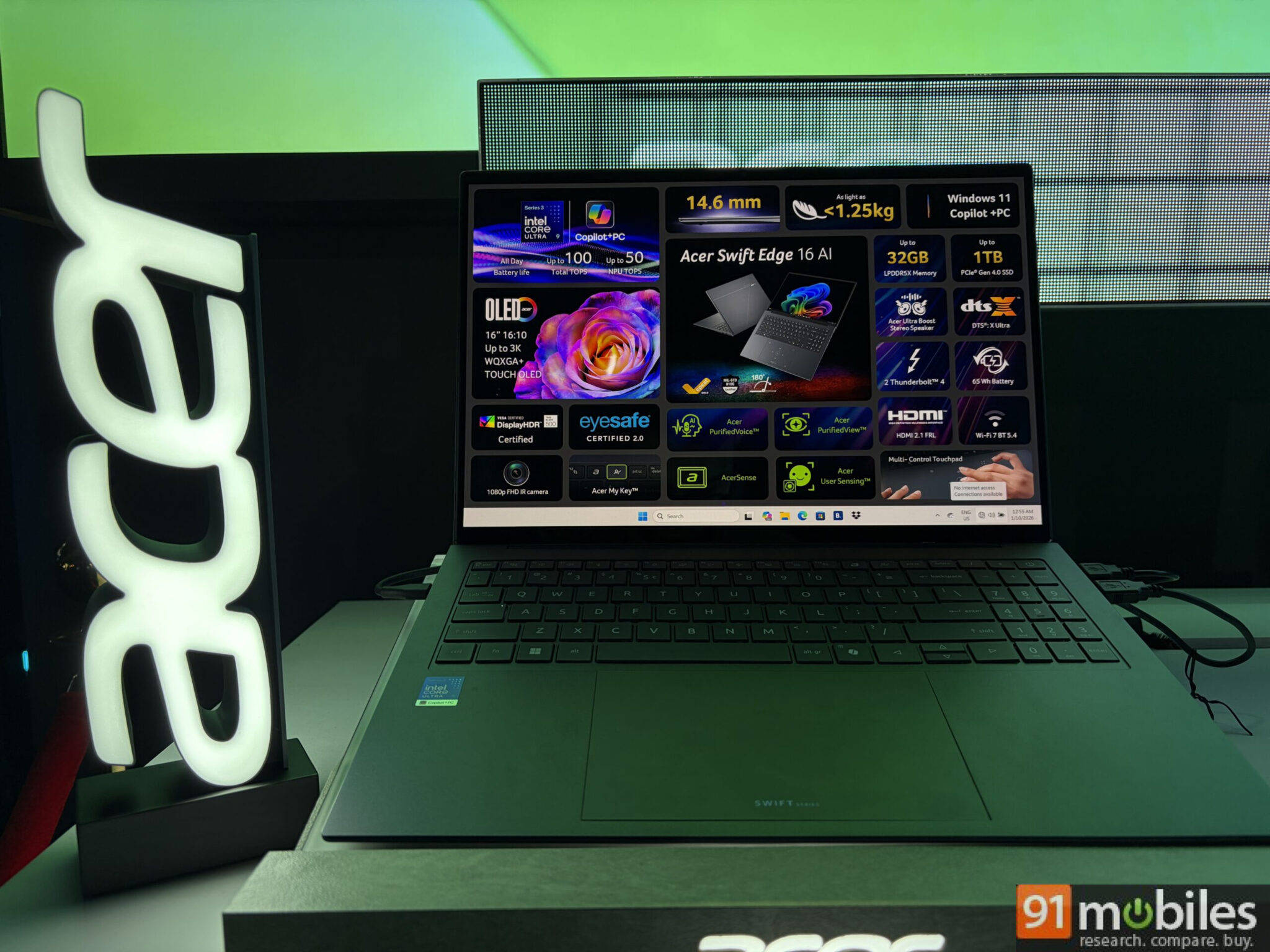CES 2026: Acer refreshes Swift lineup with Intel Core Ultra 3 series