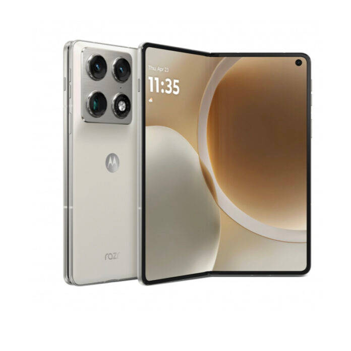 Motorola debuts its first book-style foldable, the Motorola Razr Fold ...