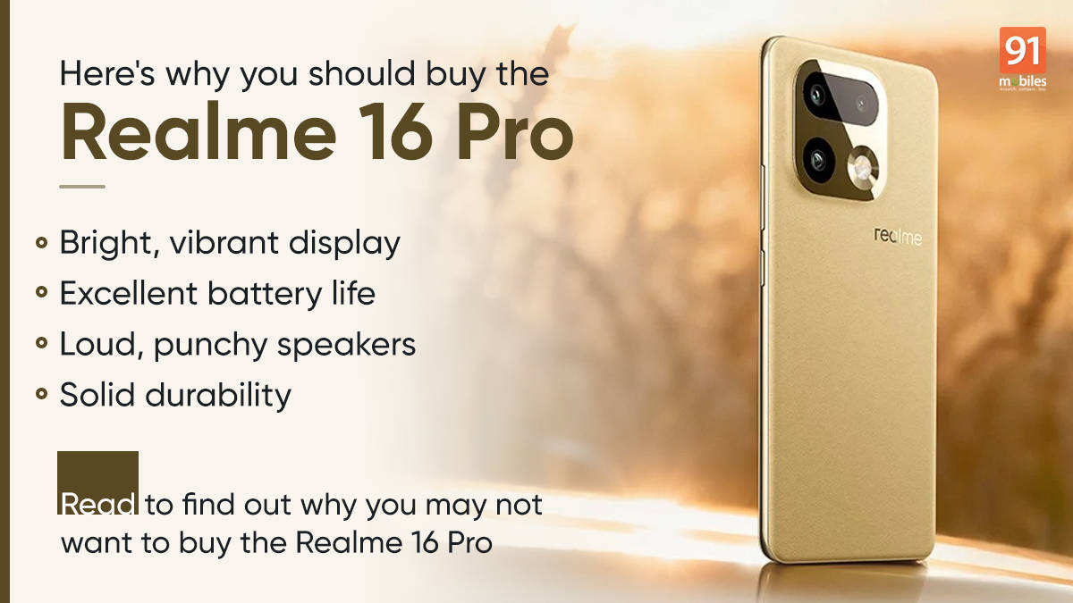 Realme 16 Pro Plus Review - Pros and cons, Verdict | 91Mobiles