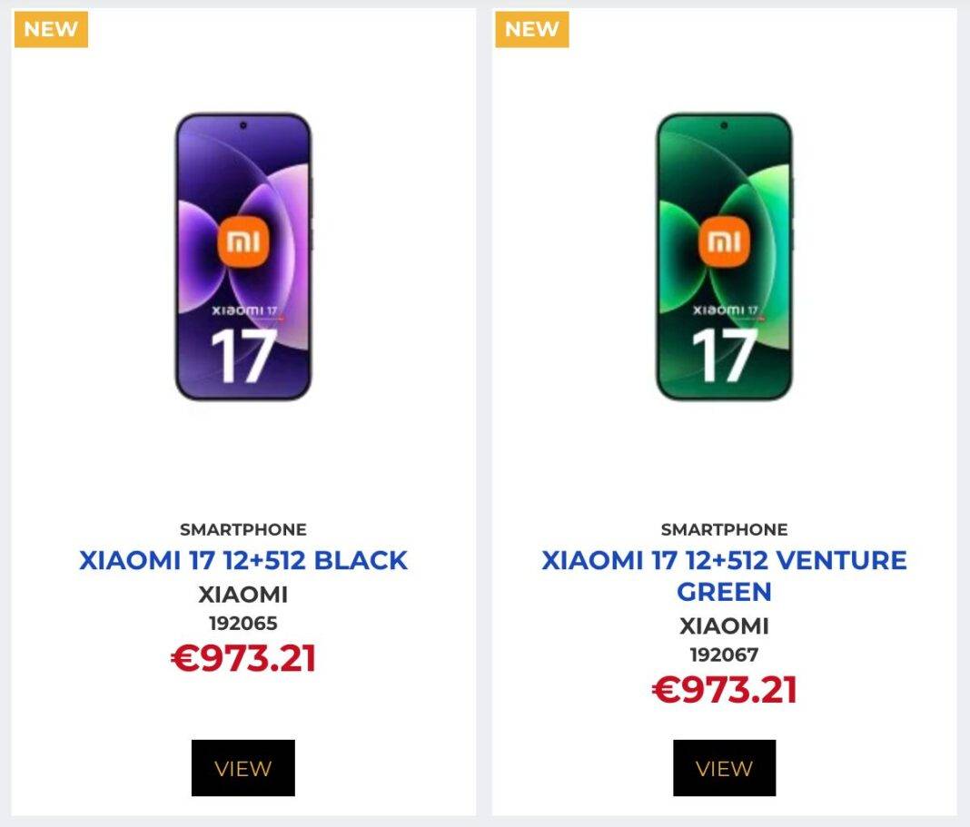 [Exclusive] Xiaomi 17, 17 Ultra European prices revealed ahead of ...