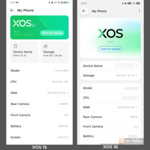 Infinix XOS 16 hands-on: loads of customisation options backed by AI ...