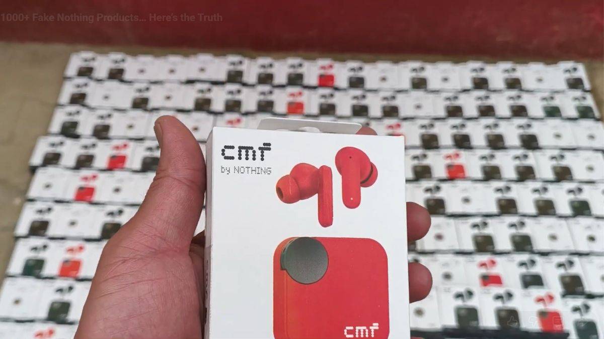 Fake CMF by Nothing products are being sold in India, company cracks ...