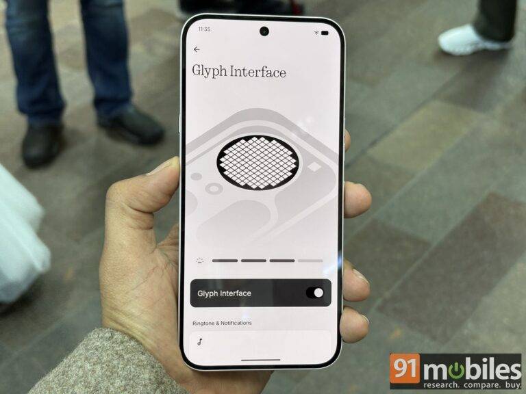 Nothing Phone (4a) Pro first impressions: bold design shift | 91mobiles.com