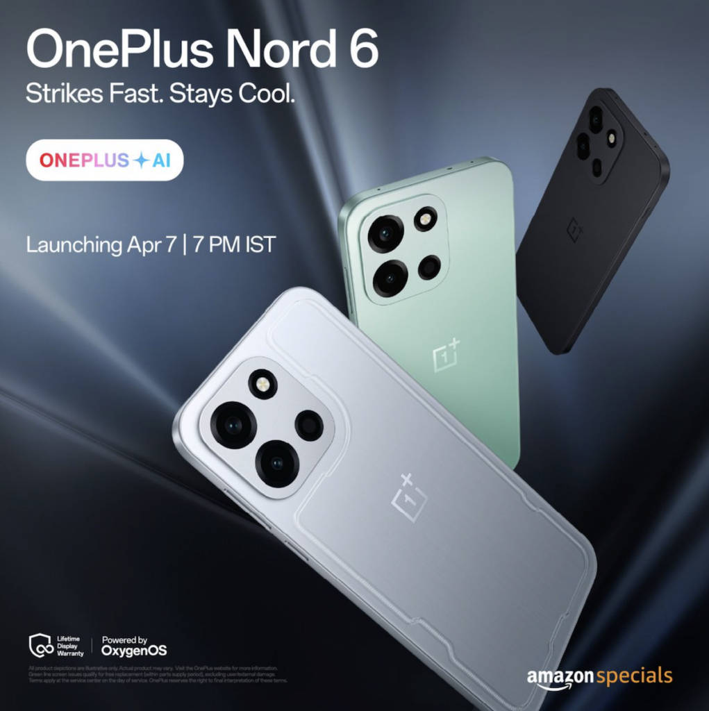 OnePlus Nord 6 launching in India on April 7th with a 9,000mAh battery ...