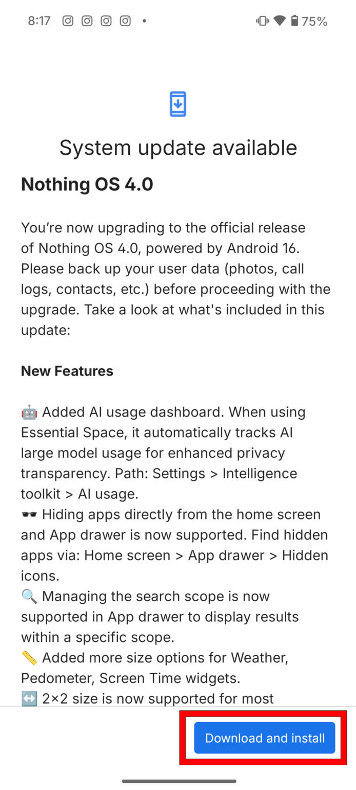 Nothing OS 4.0/4.1 update roundup: release timeline, eligible phones ...