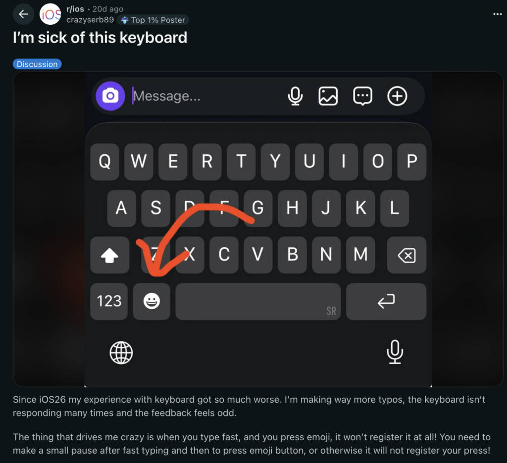 iOS 26.4 brings fix for iPhone keyboard bug caused due to fast typing ...
