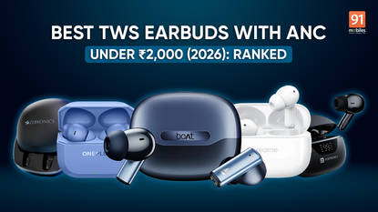 Best TWS Earbuds with ANC Under ₹2,000 (2026): Ranked | 91mobiles.com