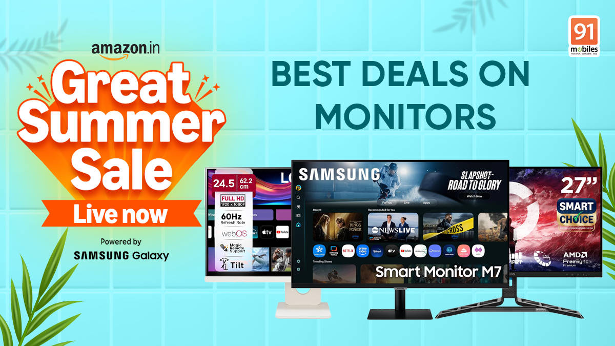 Amazon Summer Sale 2026: Best deals on Monitors | 91mobiles.com