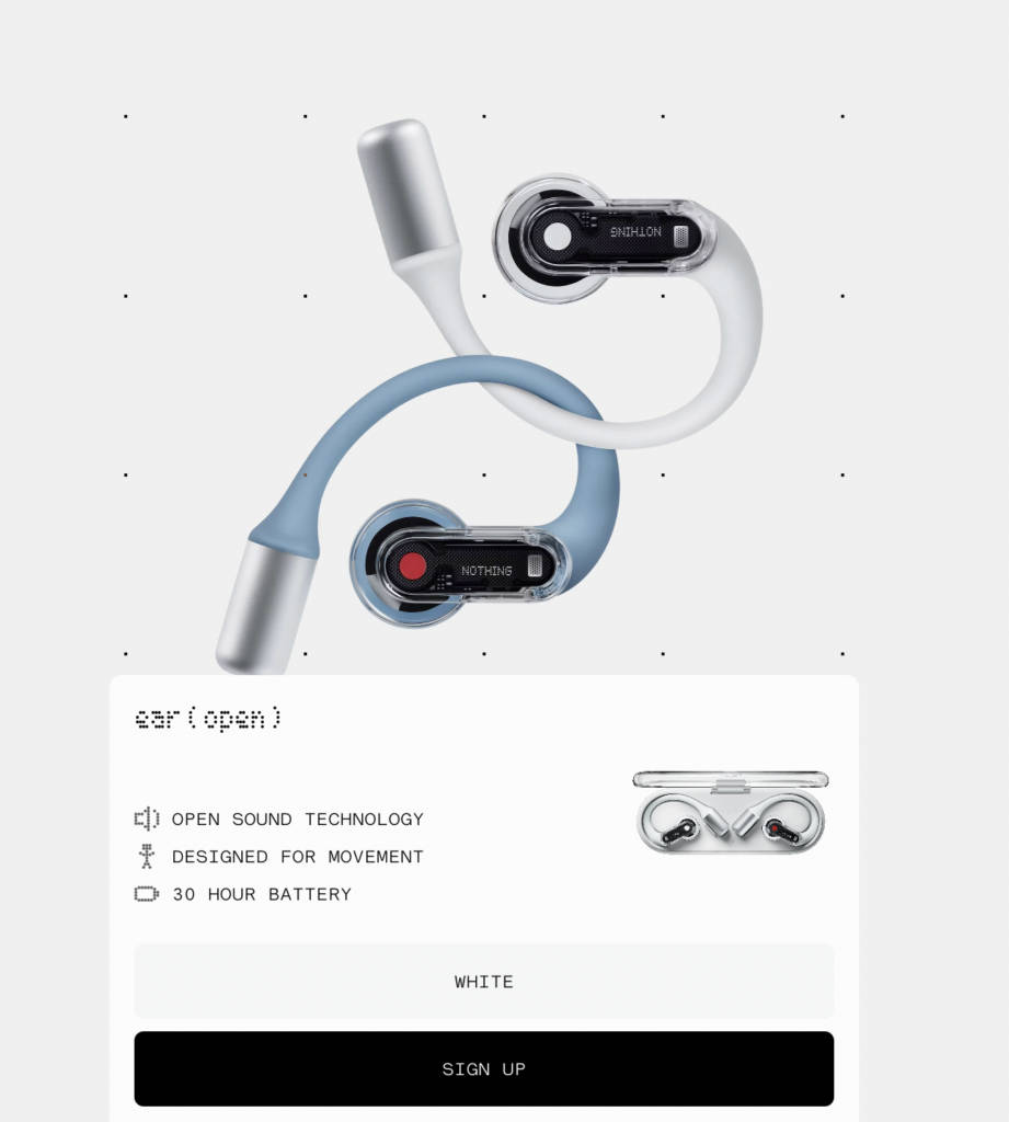 Nothing Ear (Open) now comes in soft blue: same open-ear design, new ...