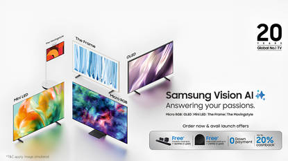 Samsung launches 2026 Vision AI TV lineup in India with 72 models ...