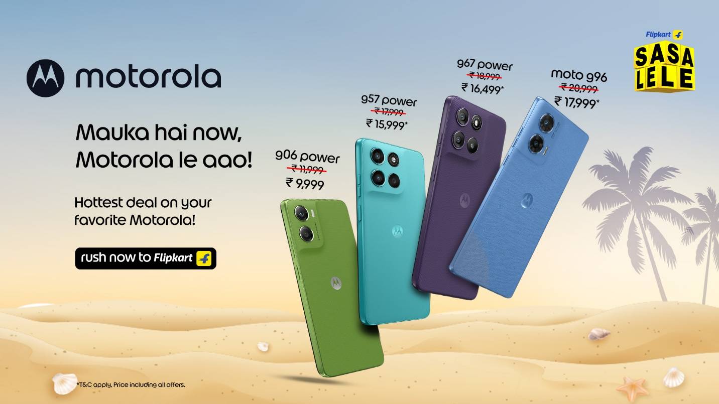 Motorola Flipkart Summer Sale 2026 offers revealed: Edge 70 Fusion ...