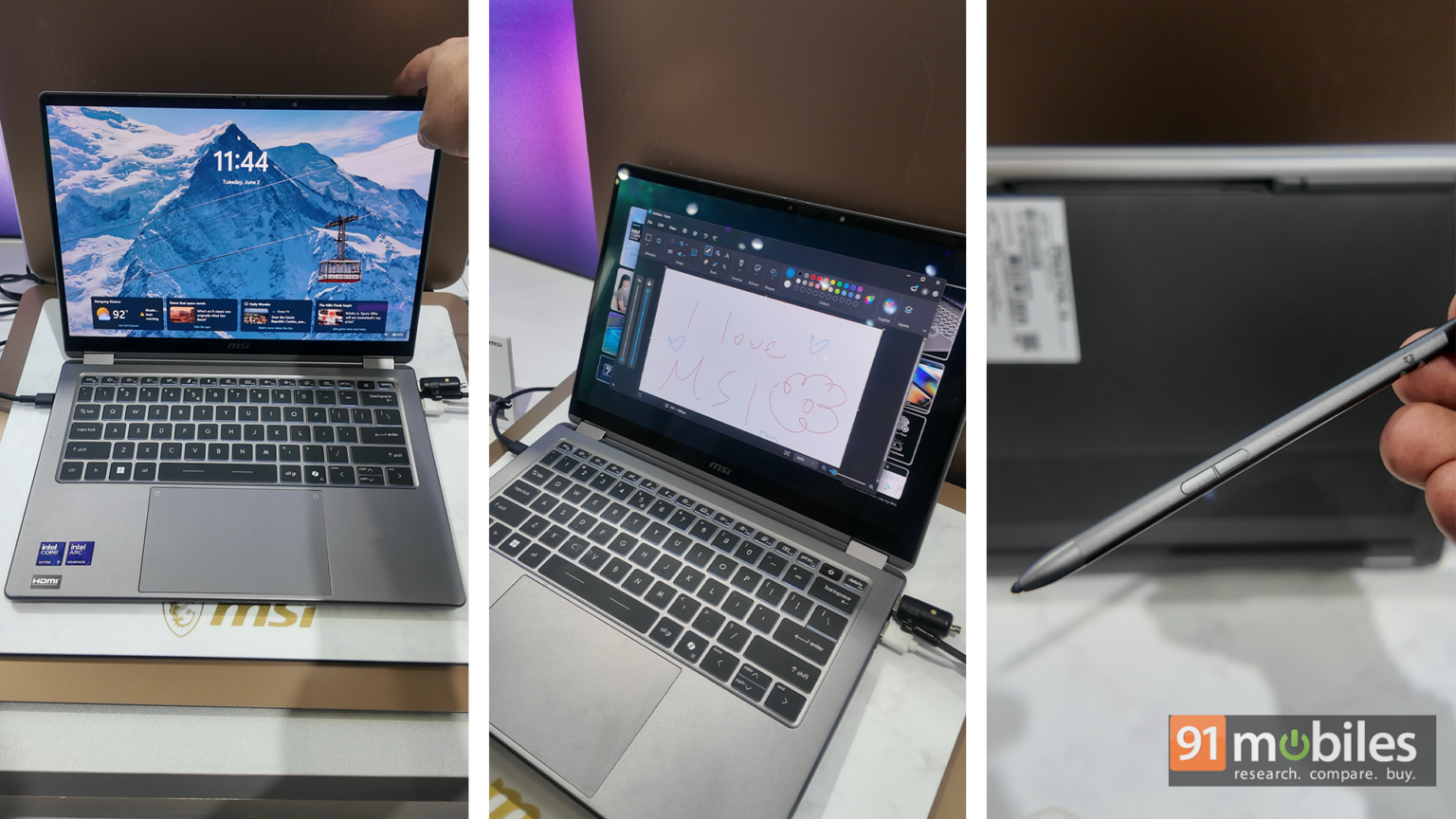 Inside MSI’s Computex 2026 booth: Every laptop I went hands-on with ...