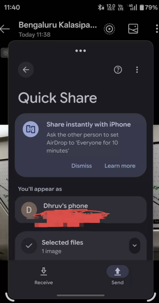 OnePlus 15 gets AirDrop-like sharing with Apple devices via Quick Share ...